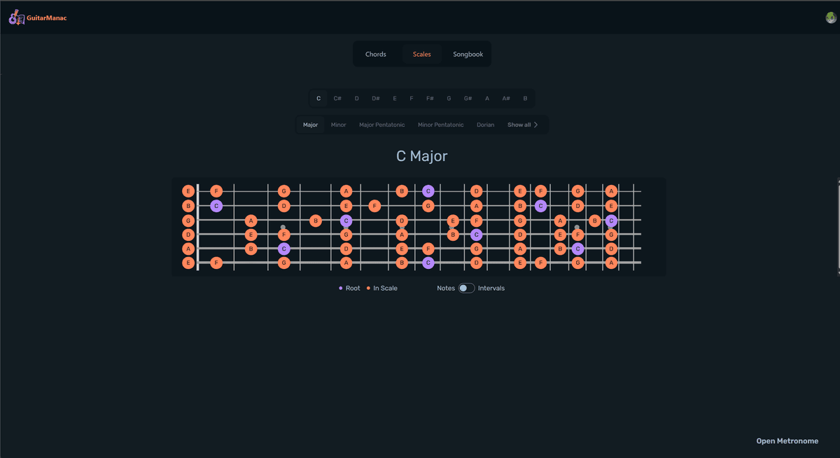 🎸 5 Easy Guitar Scales Every Beginner Should Know (With Fretboard ...